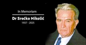 In Memoriam: Dr Srećko Nikolić (1937-2025) | ZA media